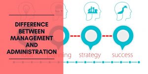 What are the difference between Management and Administration?